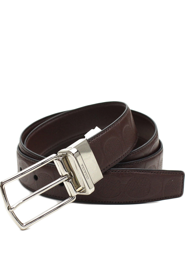 Coach Mens Modern Harness Cut To Size Reversible Signature Belt 38MM ...