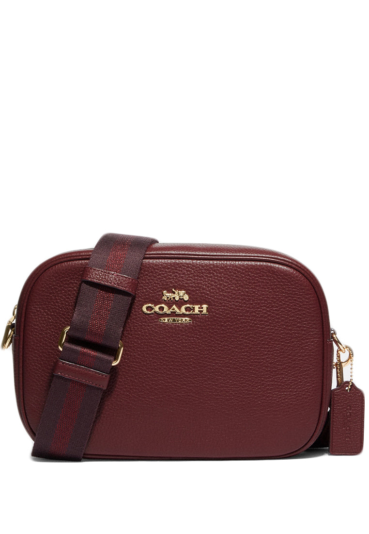 Coach Jamie Camera Bag - Black Cherry – Haute Style Malaysia